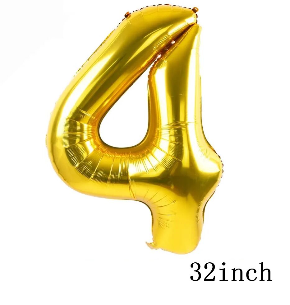 Фольгированные шары с лягушками HEROCROSS 1pc 32inch Number