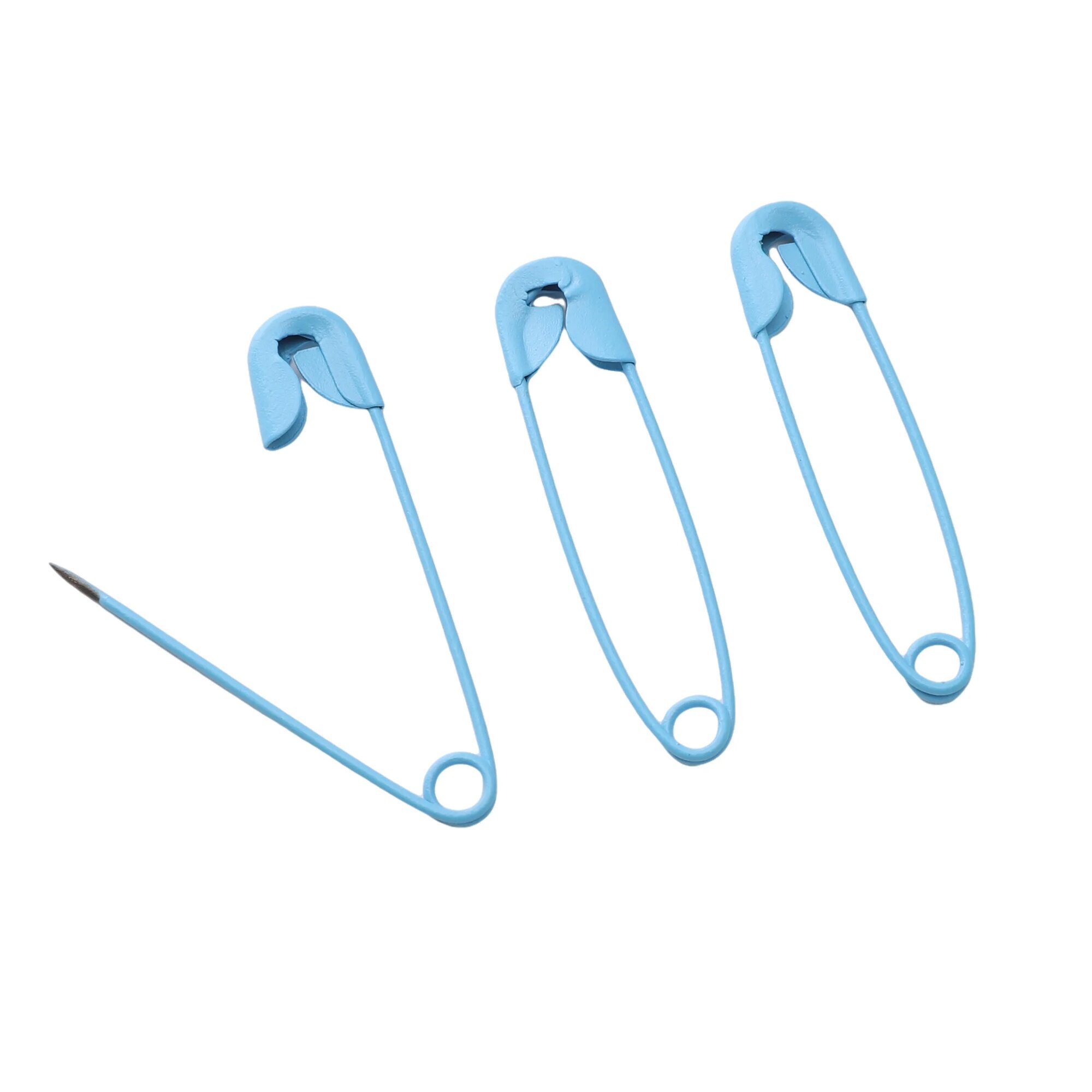 Булавки Beadia 20 шт, разноцветные, железные, 30 мм, 36 мм Голубой, 8x36mm, Blue