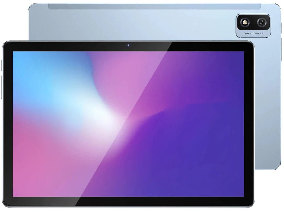 Планшет Blackview Tab 12, LTE, 10,1", Android, голубой, с чехлом