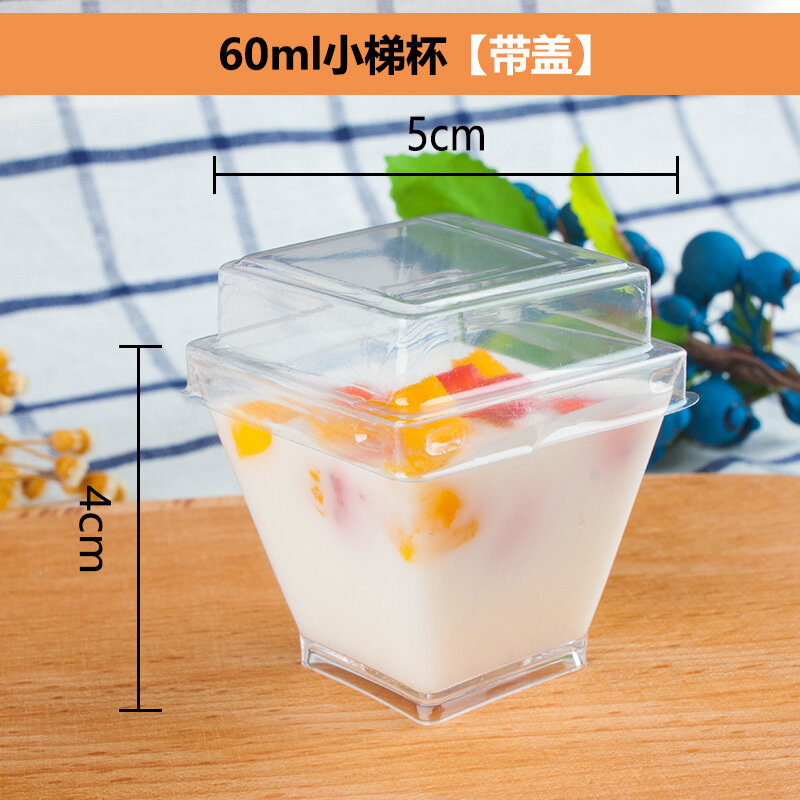 Коктейльный стакан, одноразовый десертный стол, фужер, пудинг, молочный коктейль, стакан для мусса, мороженое, красное вино, пластик, прозрачный.