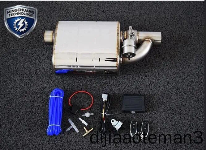 Глушитель 60 мм 1x63vac для легковых автомобилей из нержавеющей стали серебристого цвета