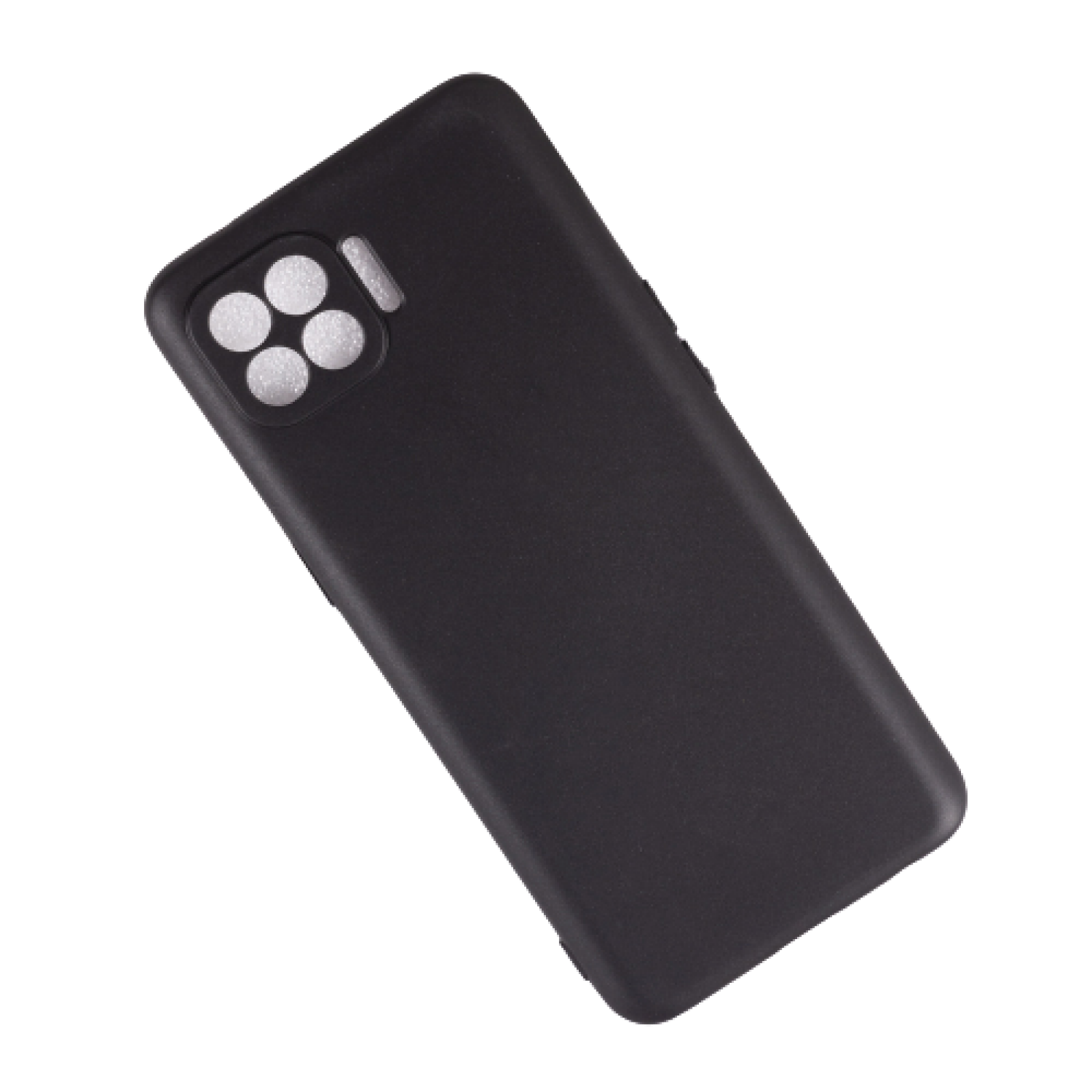 Чехол панель-накладка MyPads для OPPO F17 Pro и OPPO Reno 4 Lite из мягкого силикона черный