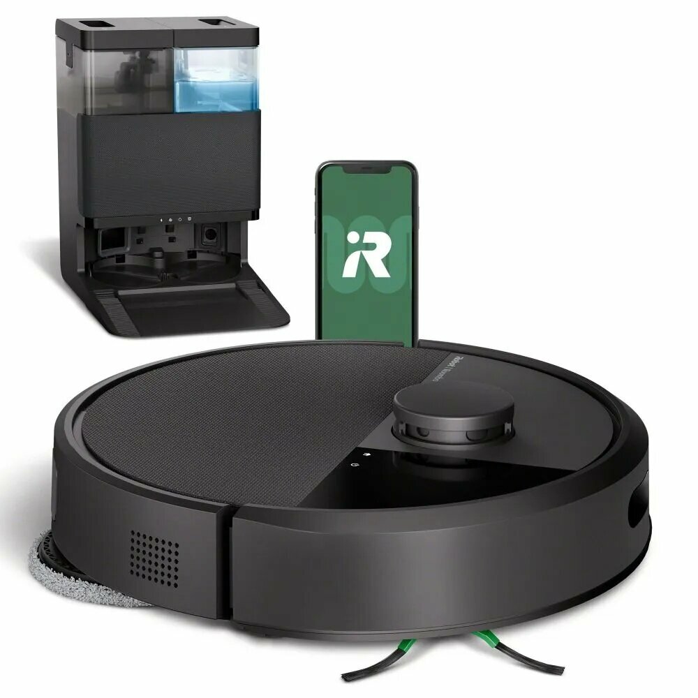 IRobot Робот-пылесос Roomba Plus 405 Combo, черный — фото 1