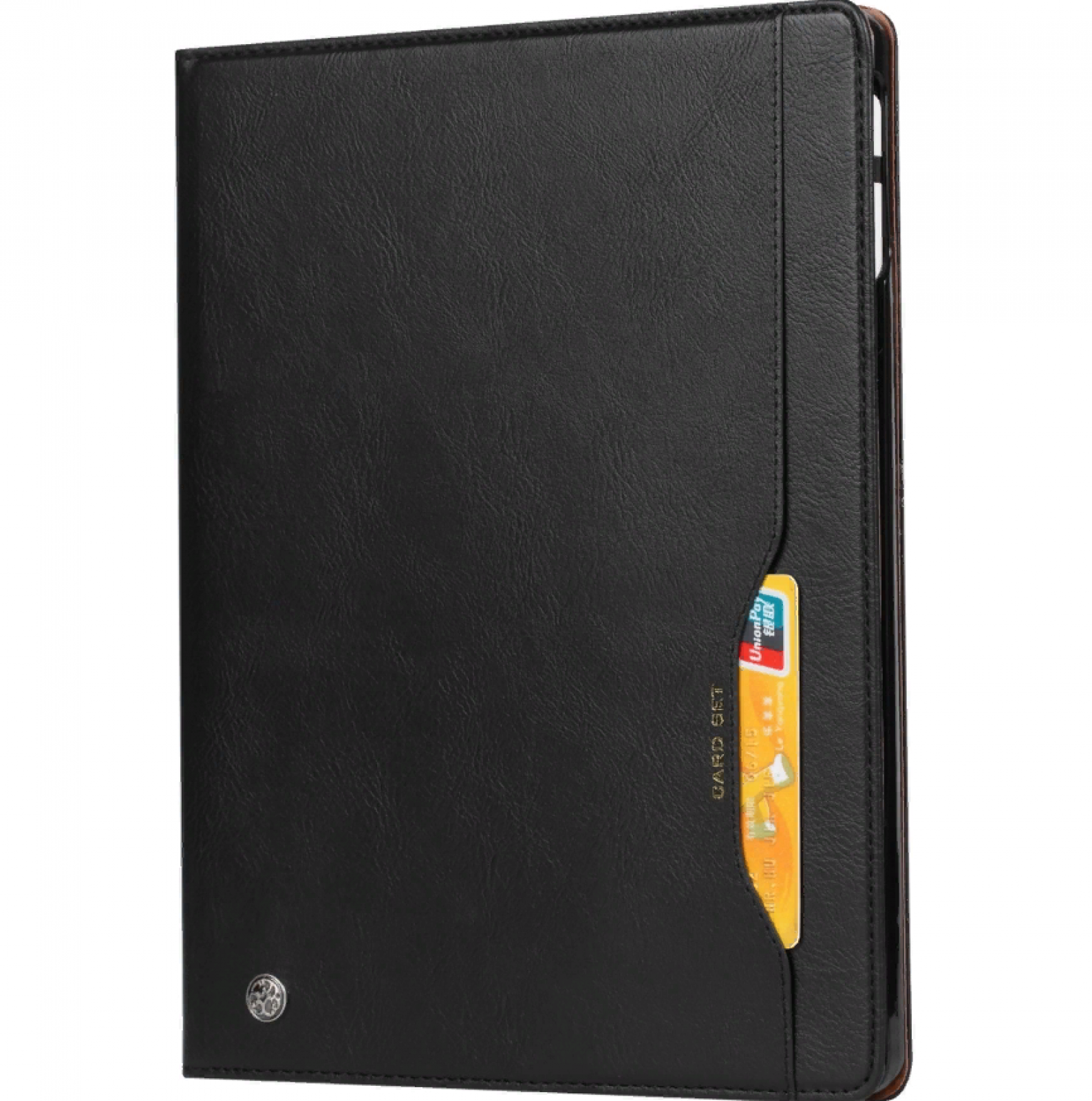 Чехол-книжка MyPads для Apple iPad Pro 12.9 дюймов 2020/2021 с держателем для стилуса, черный