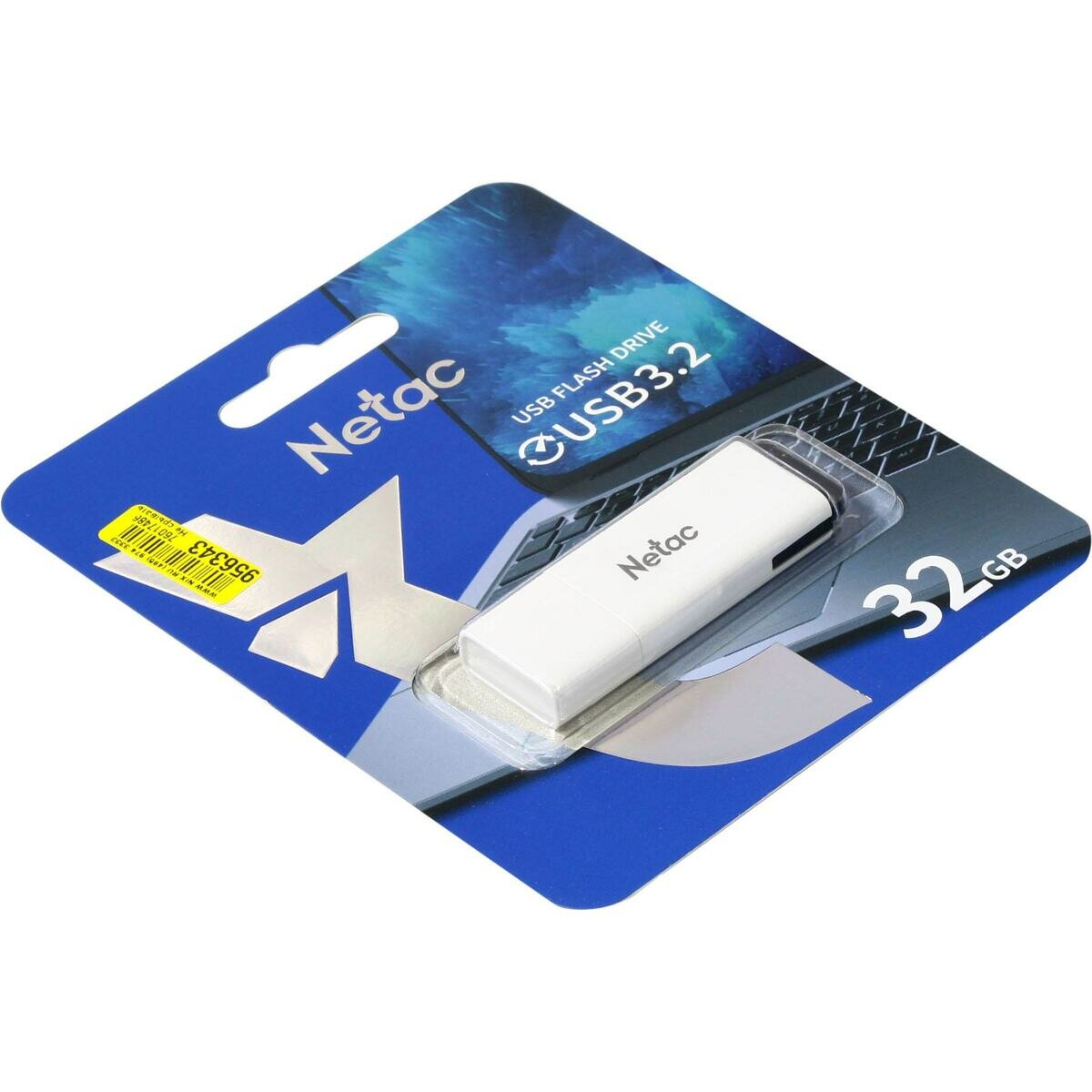 Netac USB3.2 Flash Drive 32Gb (RTL)