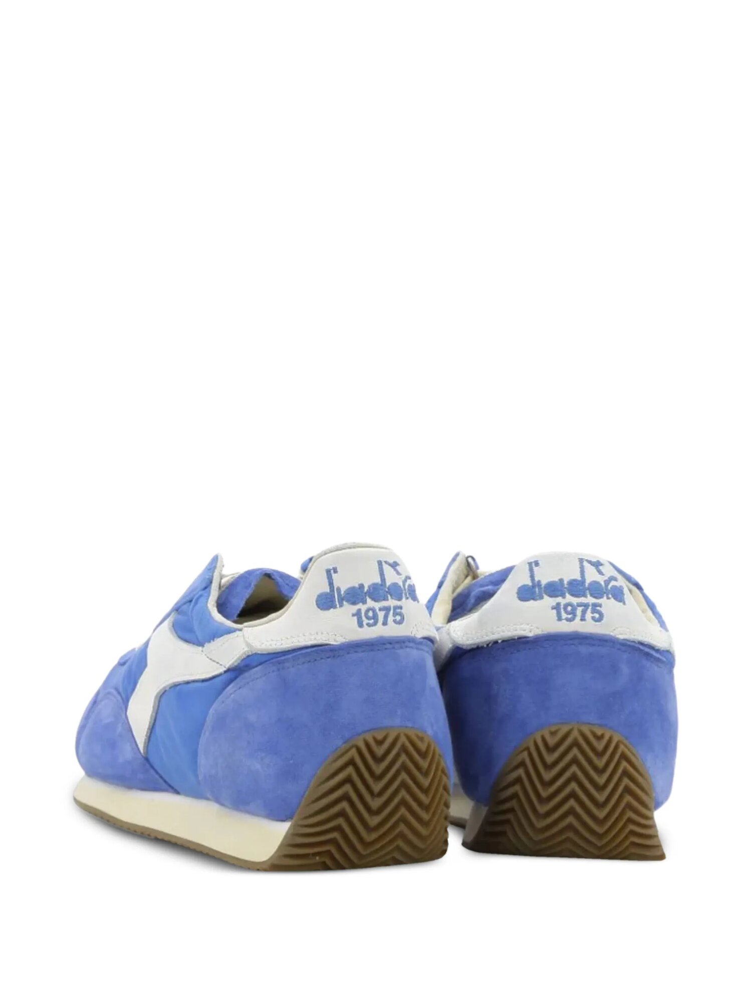 Кроссовки Diadora Suede panel sneakers, размер 9.5, blue — фото 1