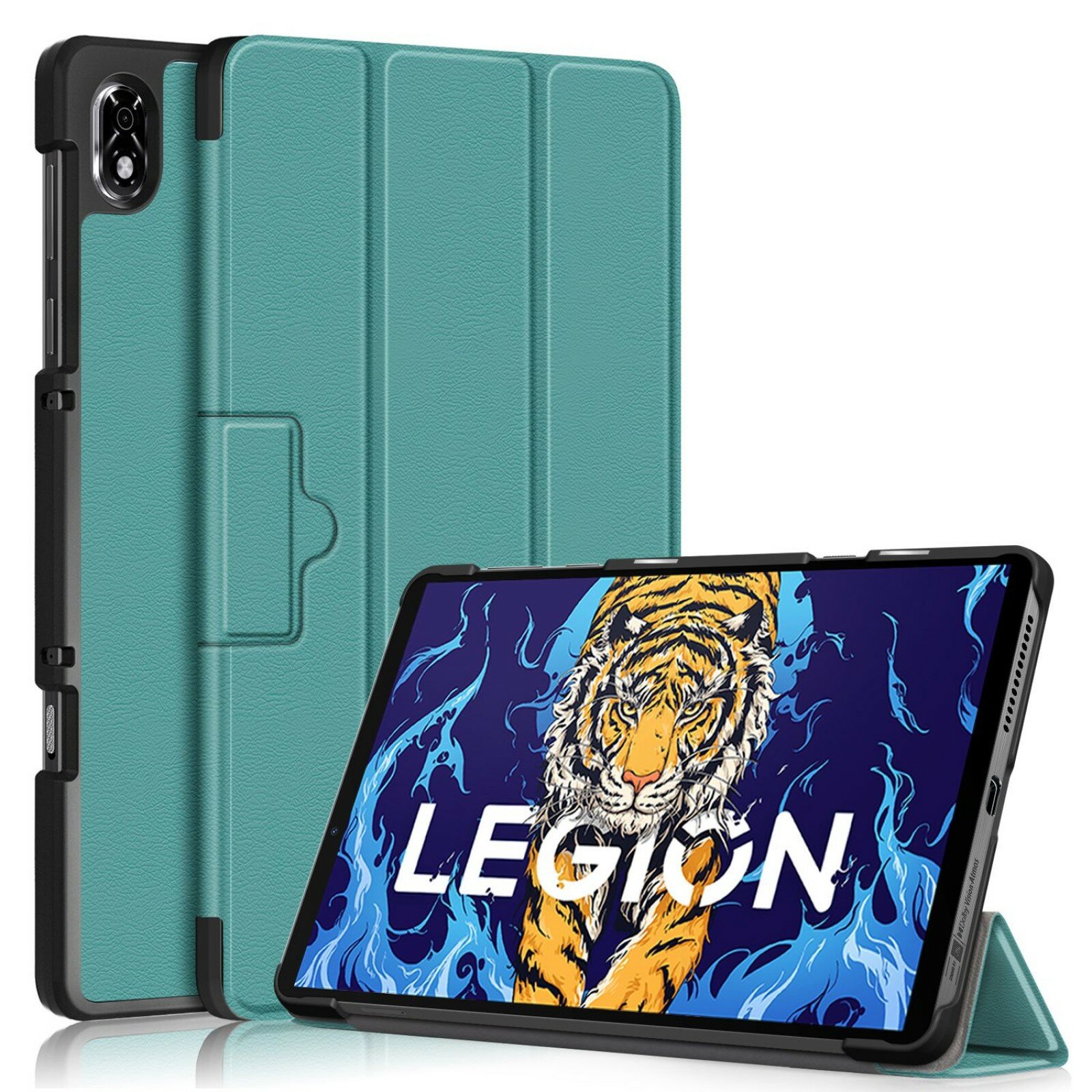 Чехол-книжка MyPads для планшета Lenovo Legion Y700 8.8' с подставкой, зеленый
