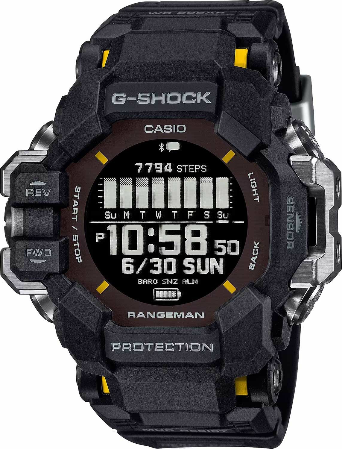Умные часы Casio G-SHOCK GPR-H1000-1D