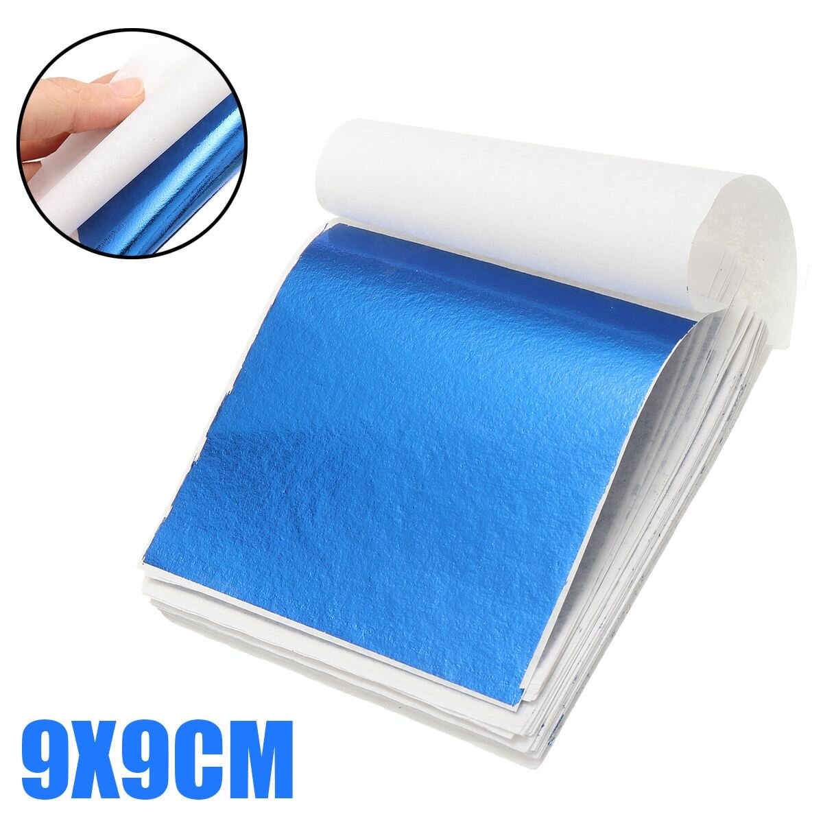 Фольга цветная, 50 лист, шт