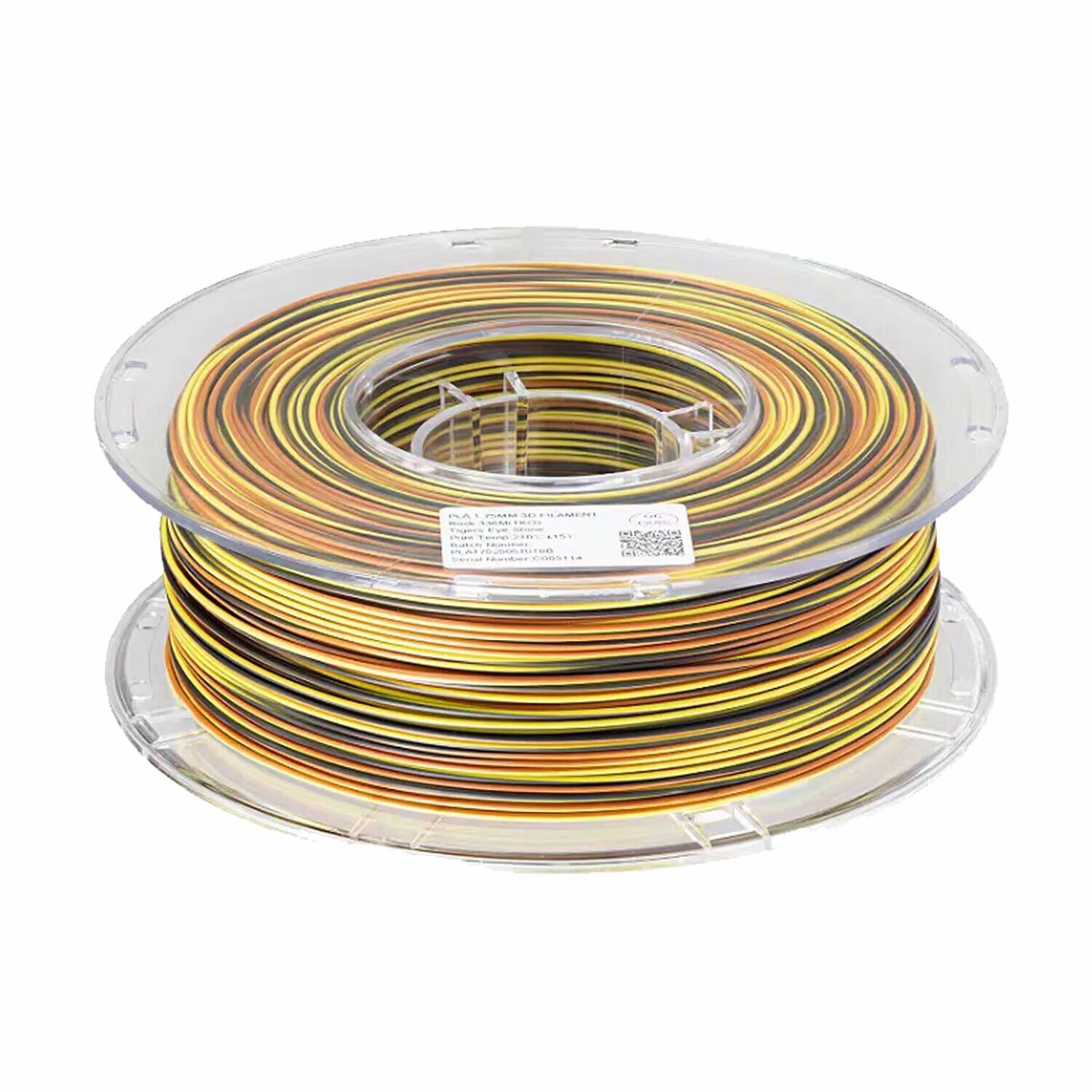 CC3D Rock PLA Filament 1,75 мм Мраморная нить PLA для 3D-принтера 1 кг 2,2 катушки Core Shell, дополнительная двухцветная нить для 3D-печати