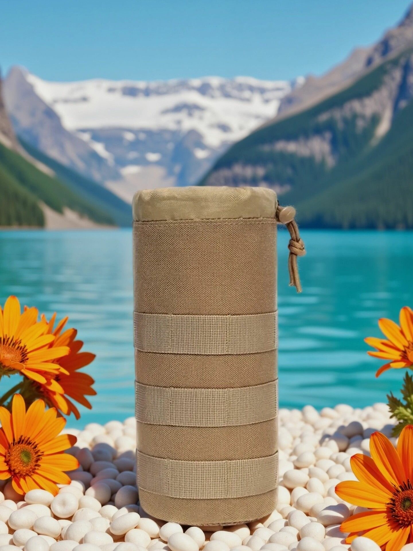 Сумка для бутылки с водой на 1л, подсумок тактический