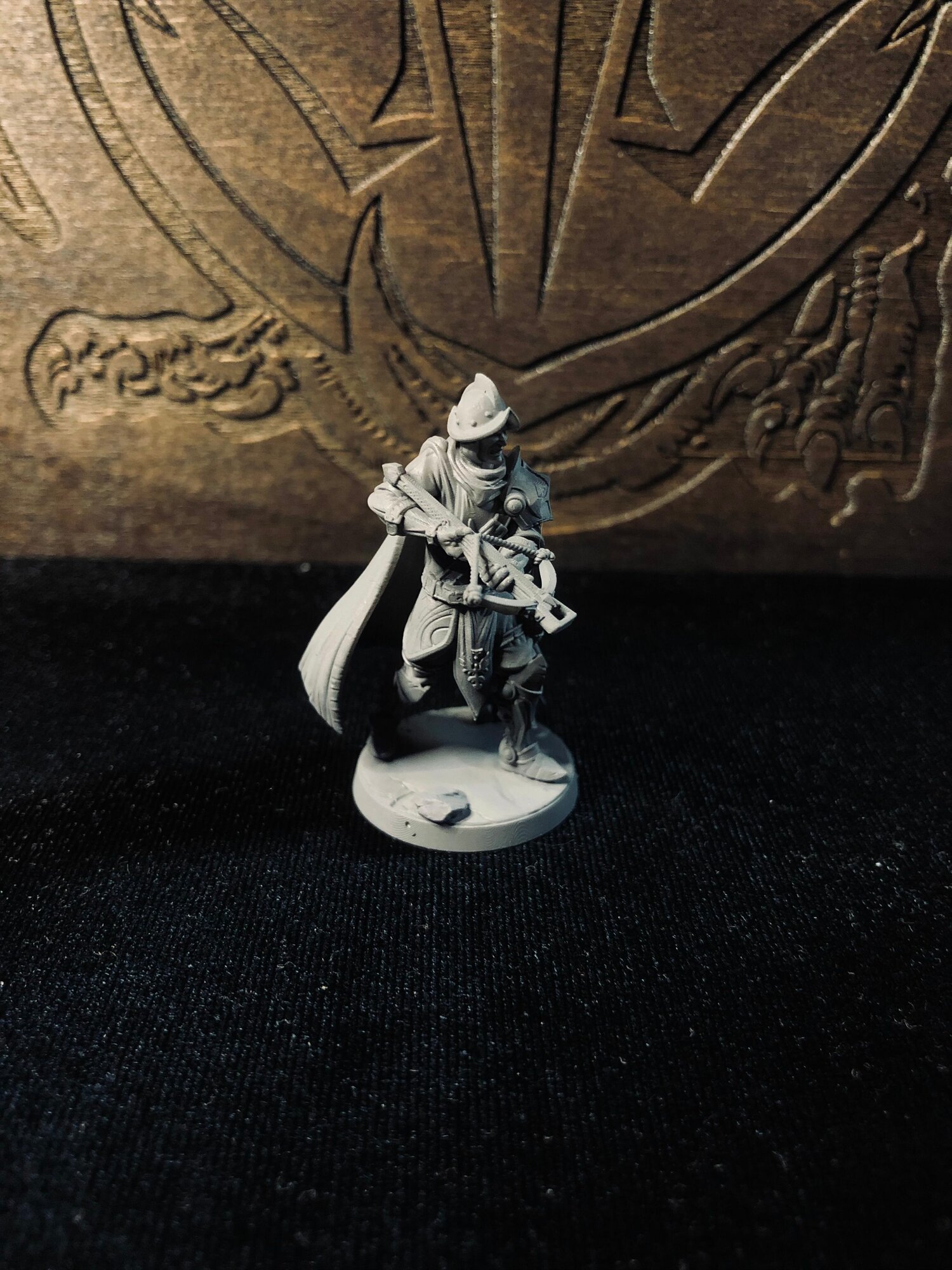 Арбалетчик в доспехах - Миниатюра для настольных игр DnD, ДнД, Dungeons & Dragons, Pathfinder.