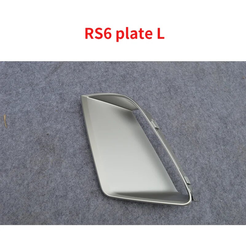 RS6 plate L решетка противотуманной фары