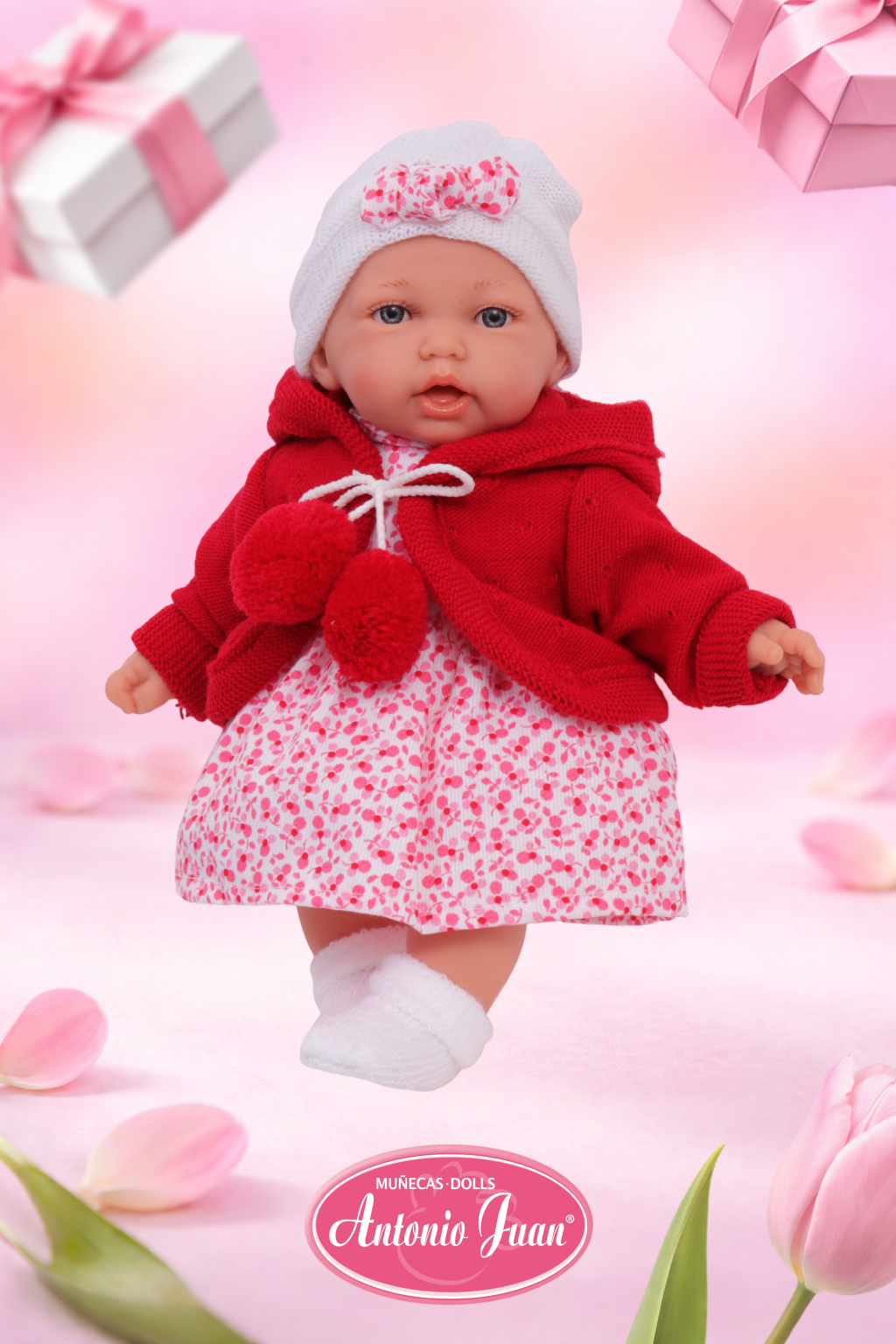 Кукла Antonio Juan Азалия 12020, мягконабивное тело, высота 27см