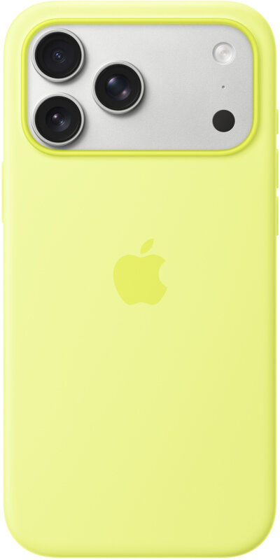Чехол Apple для iPhone 17 Pro Max Silicone MagSafe Neon Yellow MGFM4FE/A (Original)