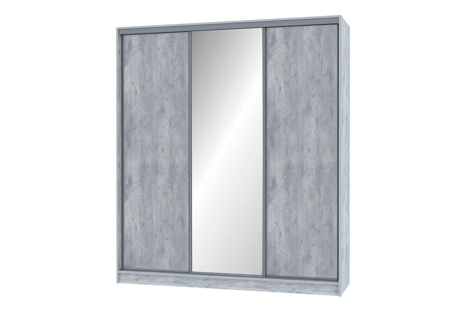 Шкаф-купе Hoff Home, 200х229,5х59,5 см, для одежды, ЛДСП, с зеркалом, цвет ательер светлый