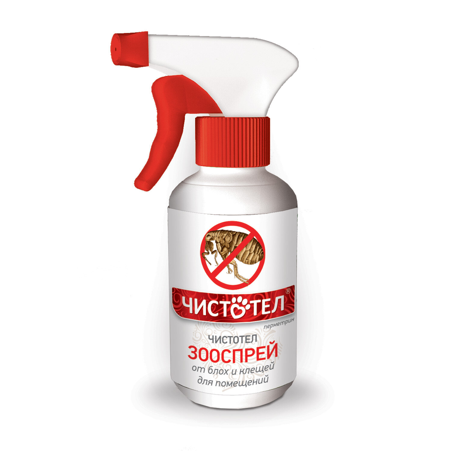 Спрей Чистотел, для собак и кошек, от блох и паразитов, 200мл