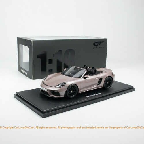 Машинка GT Spirit 1:18 Porsche 718 SPYDER Модель автомобиля из смолы