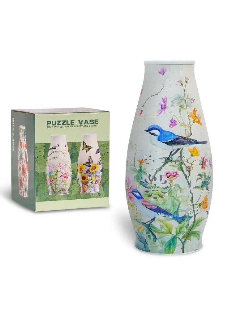 3D-пазл Puzzle Vase декоративная ваза для цветов , Реймоно, Масучи, Для девочек - 3D-пазл для создания красивого цветочного декора