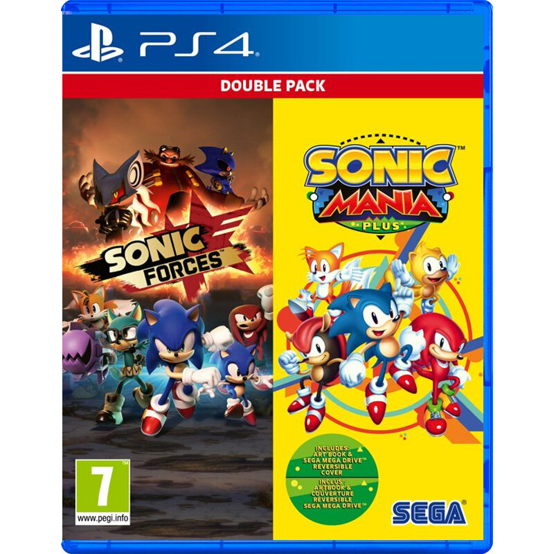 Sonic Forces + Sonic Mania Plus Double Pack PS4 (русские субтитры)