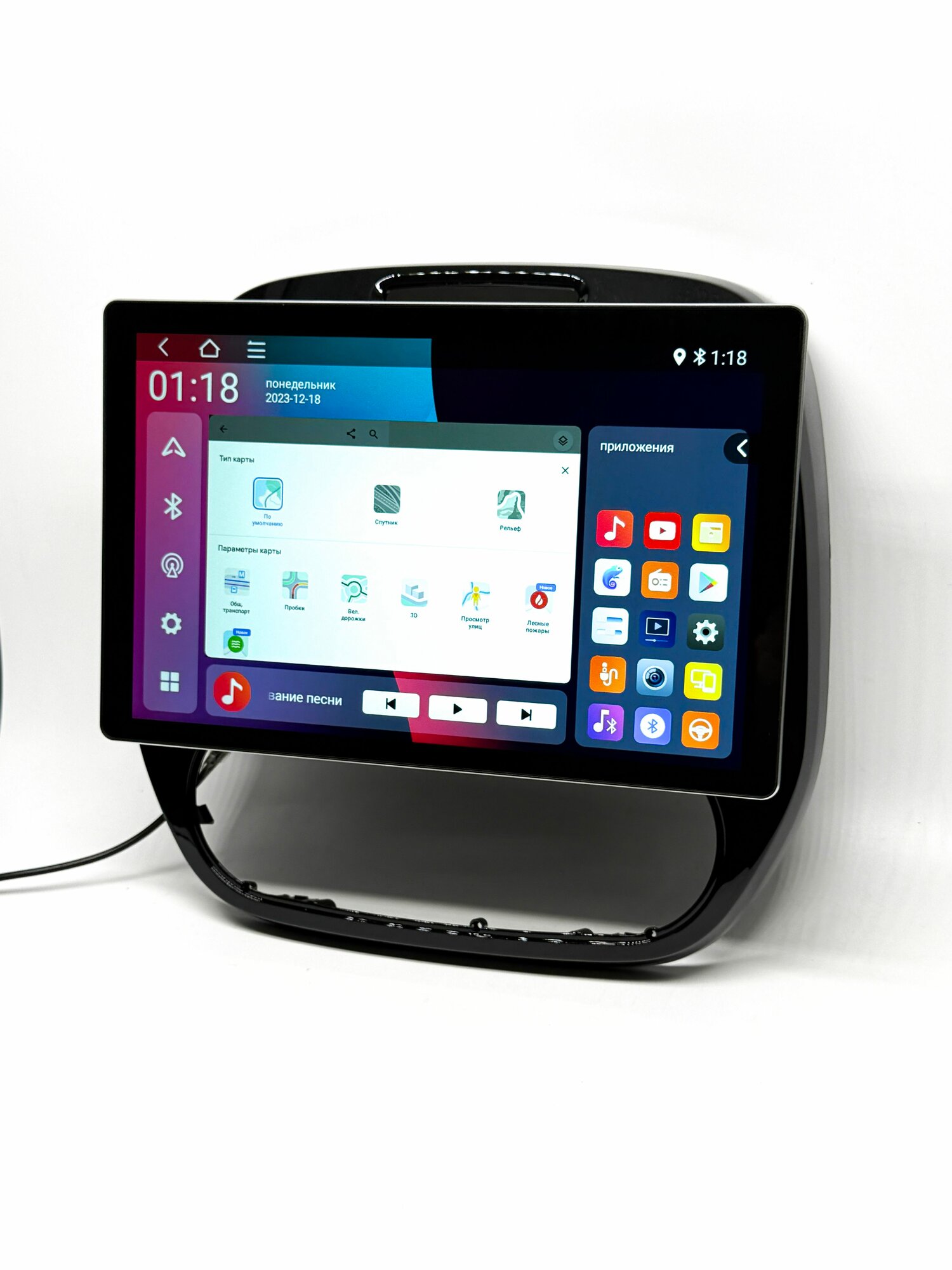 Тесла магнитола 11.5 дюймов 8 ядерная 4/64ГБ Renault Kaptur