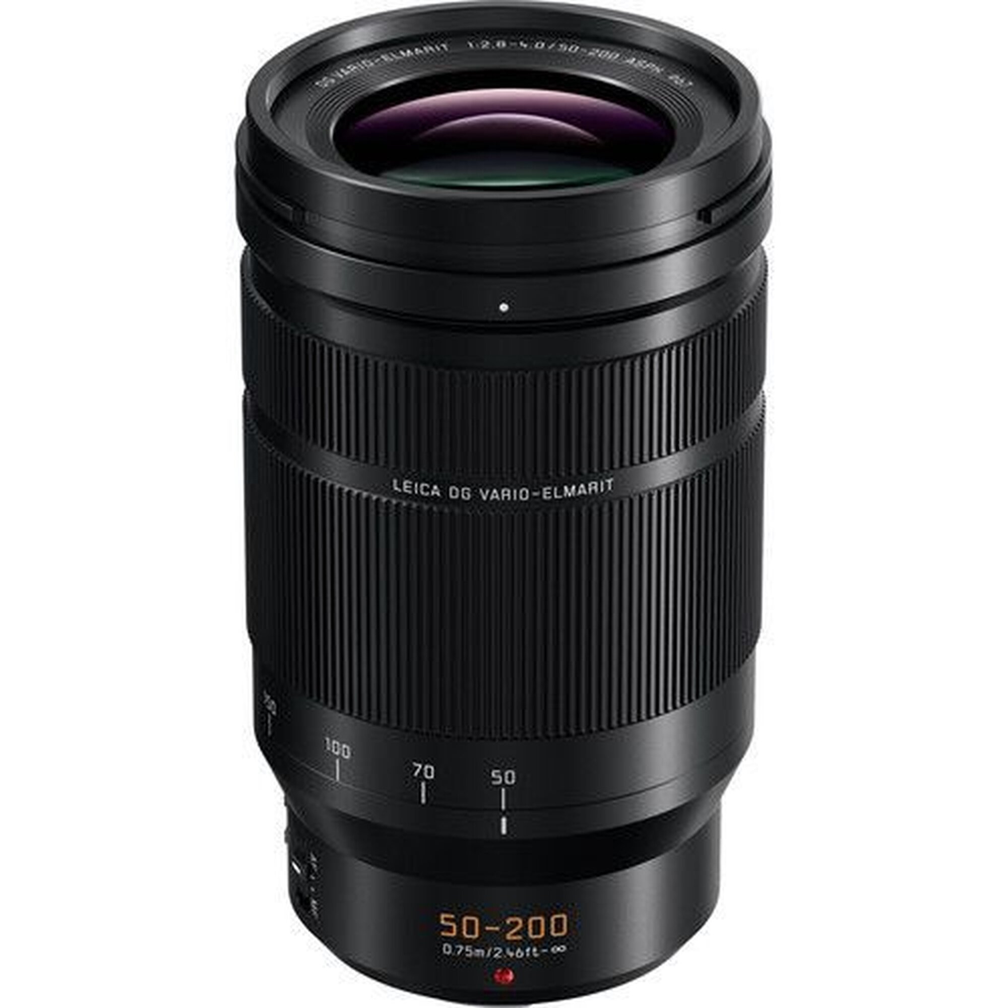 Объектив Panasonic 50-200 mm F 2.8 -4.0, автофокус, байонет Micro 4/3, черный