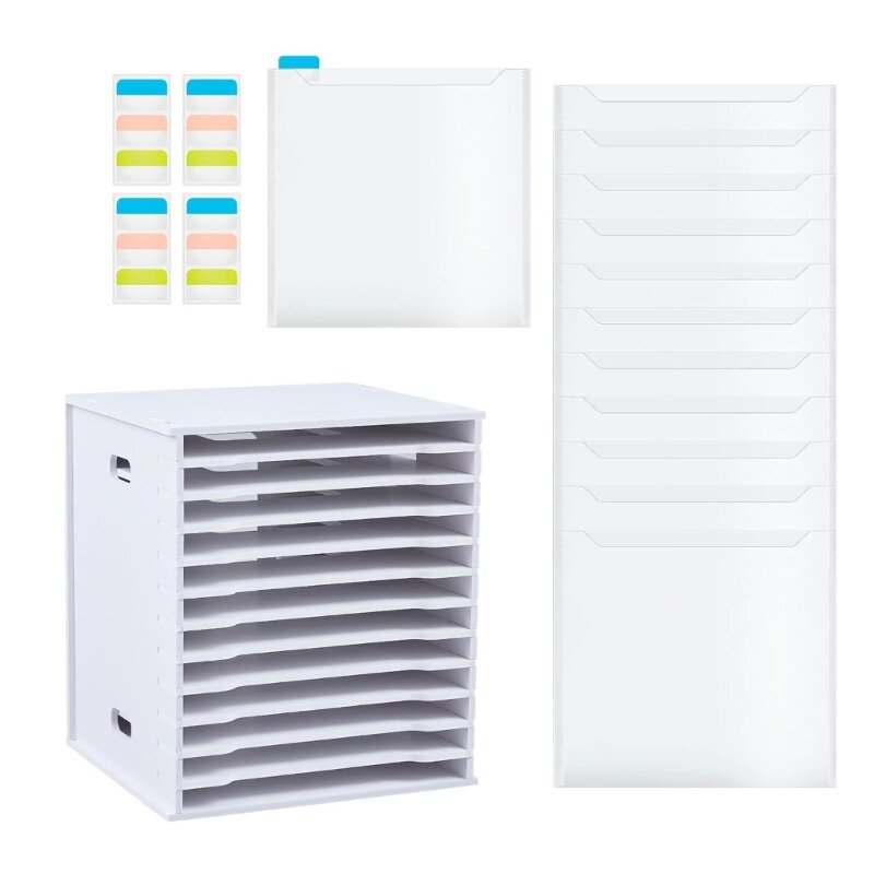 Органайзер Для Хранения Бумаги Для Вырезок Регулируемые Бумажные Органайзеры Сумка Для Файлов Держатель Документов Сортировщик Файлов Хранение для Дома