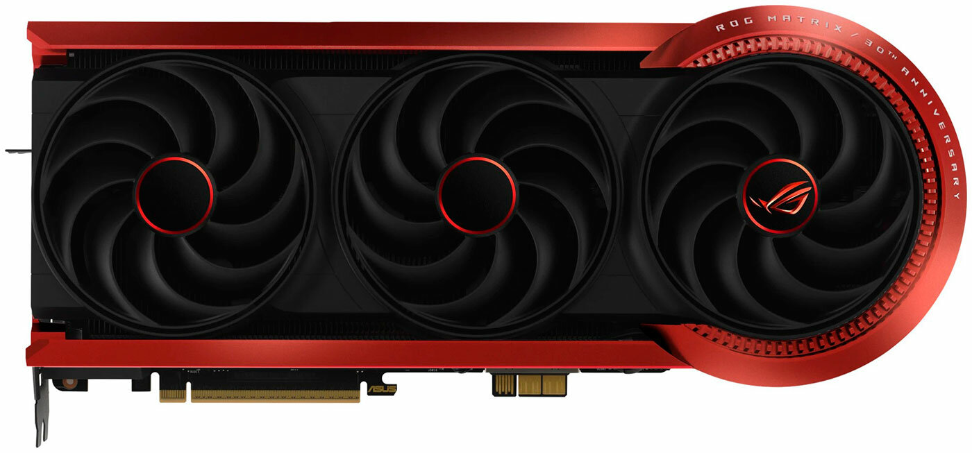 Игровая видеокарта Asus GeForce ROG MATRIX RTX 5090 32GB 30th Anniversary (ROG-MATRIX-RTX5090-P32G-30TH)