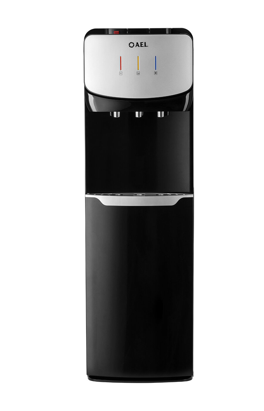 A.E.L. LD-819a black/silver. Гарантия 12мес. Нижняя загрузка. Три крана.
