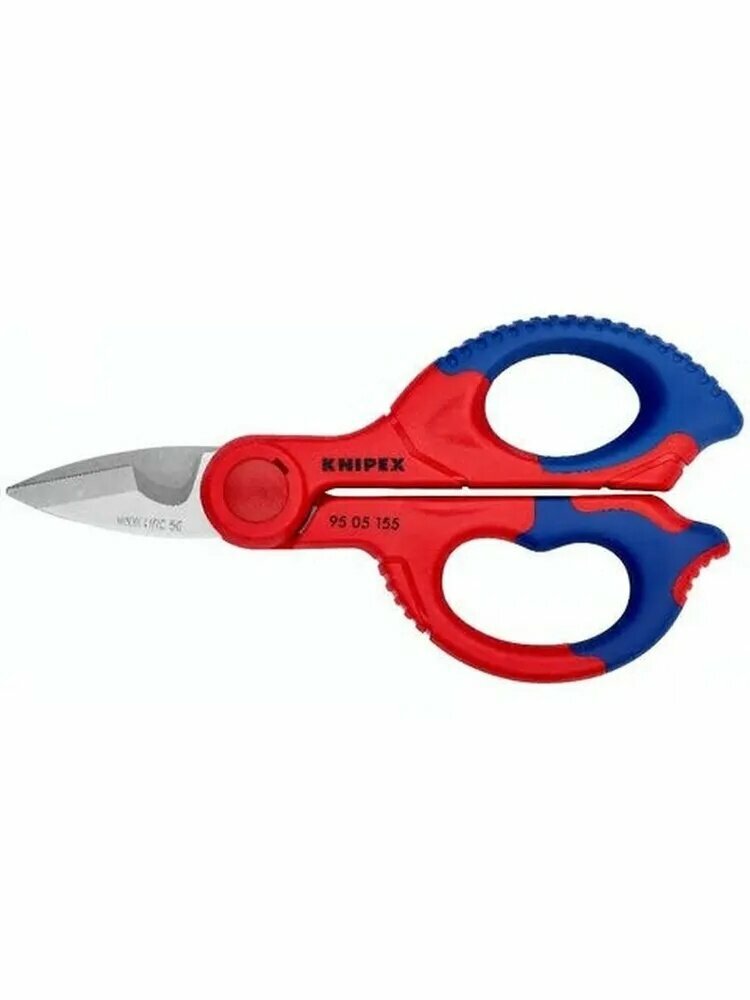 Knipex Ножницы электрика универсальные 155 мм, модель 95 05 155 SB, с кабелерезом и чехлом на пояс, нержавеющая сталь 56 HRC
