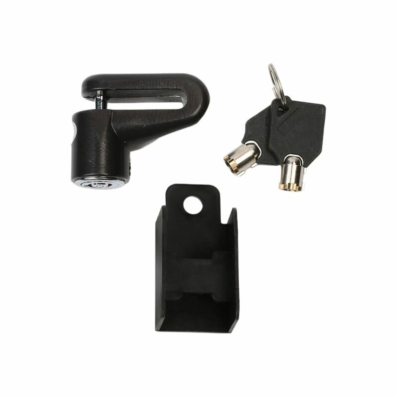 (1 шт.) Замок для велосипедного дискового тормоза, черный