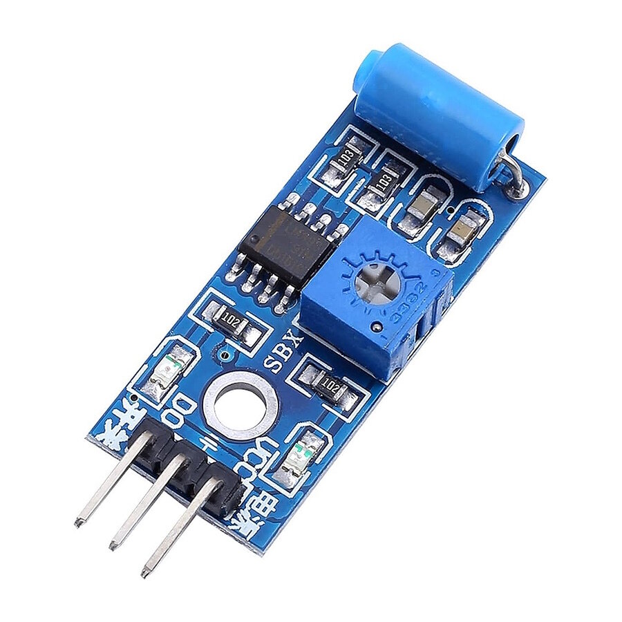 2шт. Датчик вибрации / удара SW-420 с компаратором LM393 для Arduino