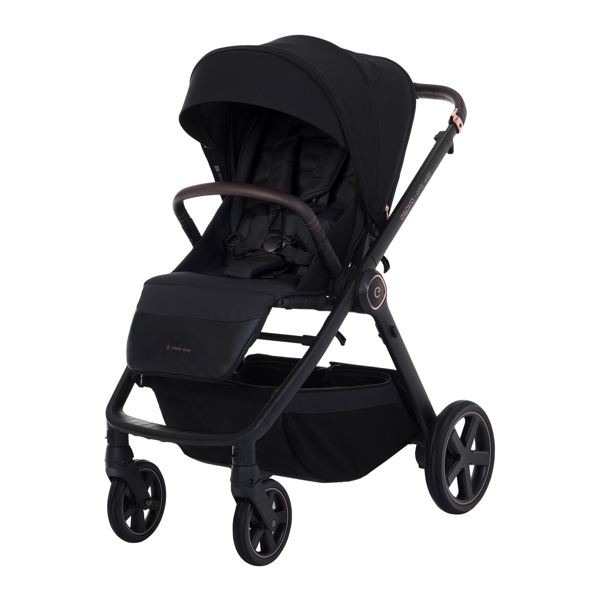 Прогулочная коляска Espiro Only Way, цвет Stylish Black (Чёрный), артикул производителя 13180
