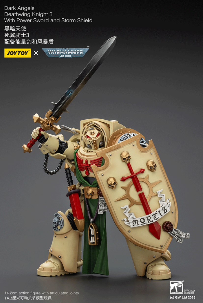 Фигурка JoyToy Warhammer 40000 Dark Angel Deathwing Knight 3 Equipped with the Energy Sword