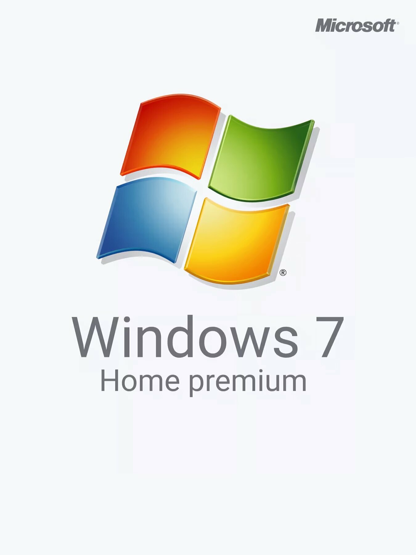 Microsoft Windows 7 Home Premium, лицензионный онлайн-ключ активации