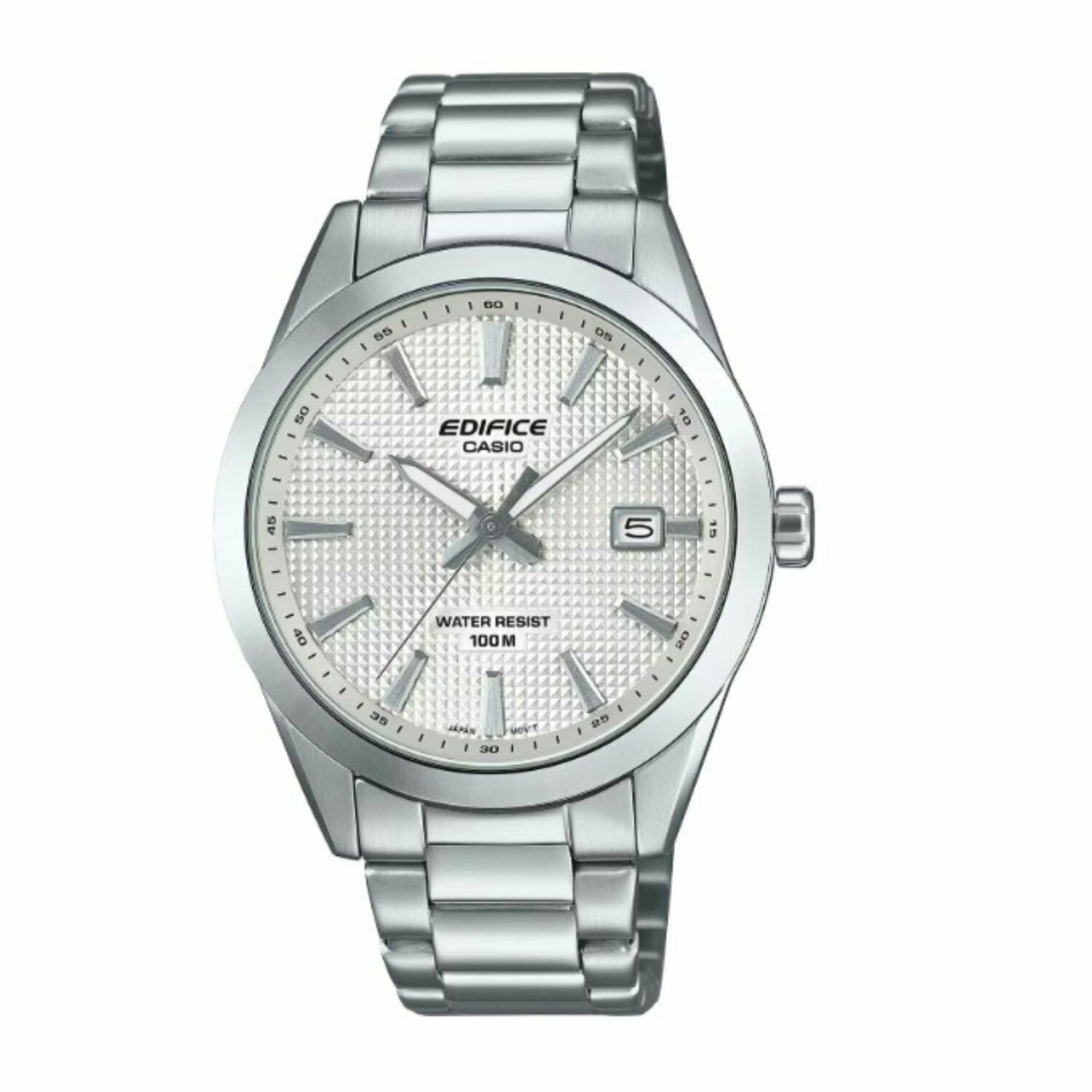 Наручные часы CASIO Edifice, белый, серебряный — фото 1