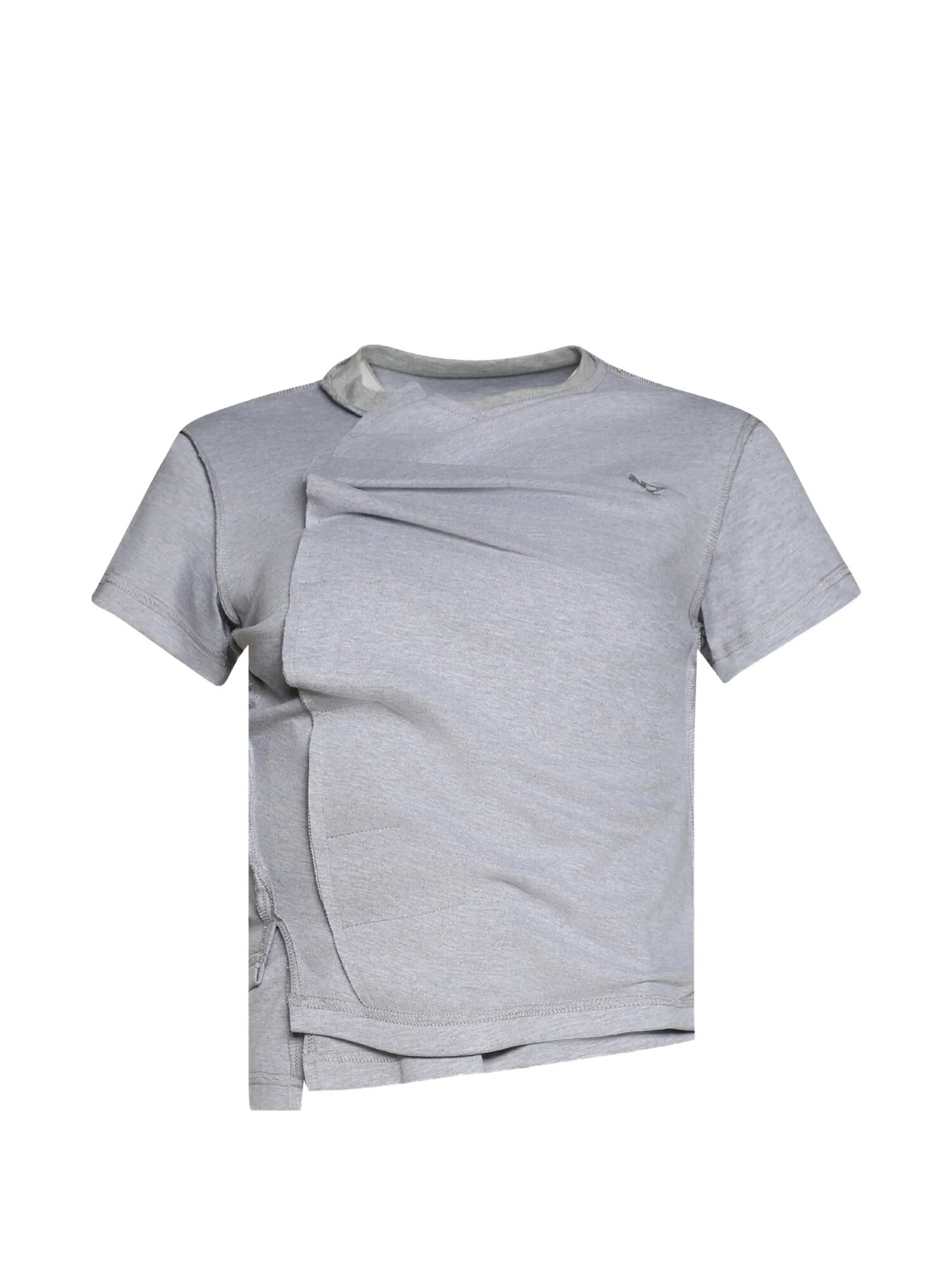 Футболка Layered-effect asymmetric T-shirt