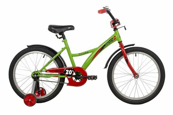 Велосипед 20" Novatrack STRIKE зеленый GN22