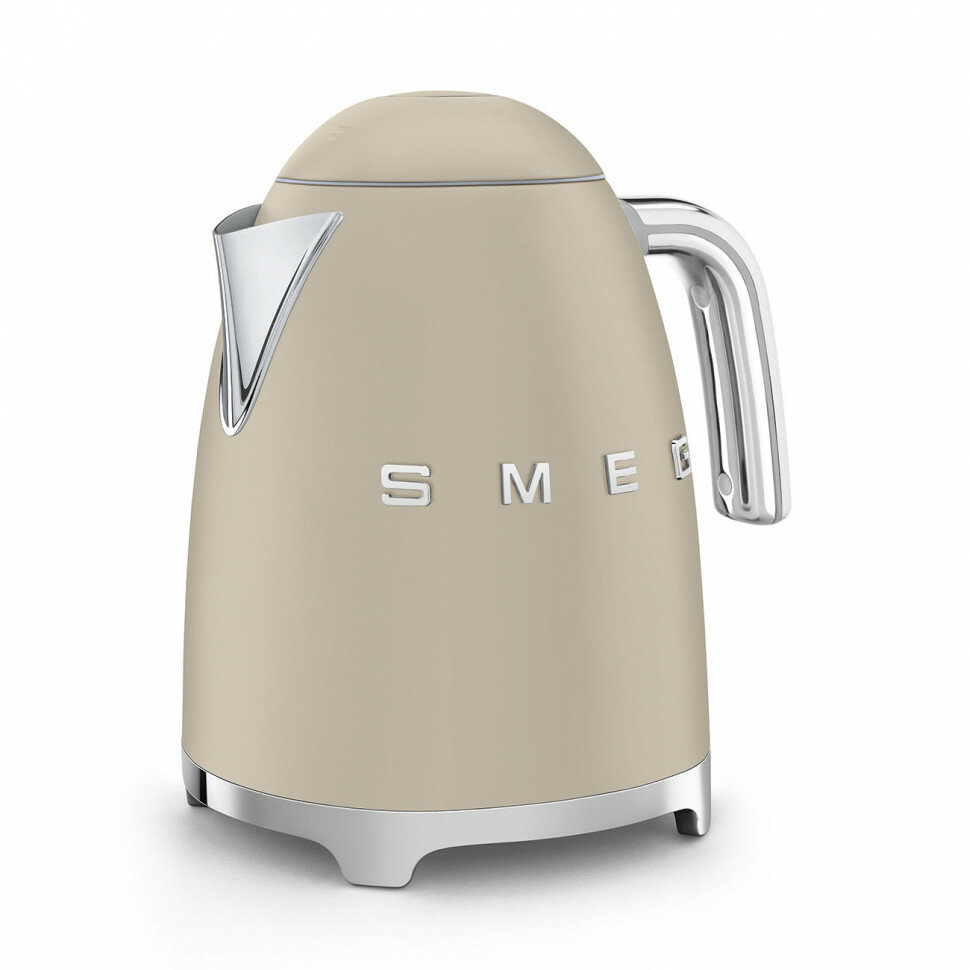 Чайник электрический Smeg KLF03MLMEU, 1.7 литра, 2400 Вт, Лунный свет