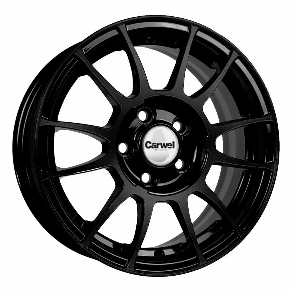 Колесный диск Carwel Лухта 6x14 4x98 ET35 D58.6 BK