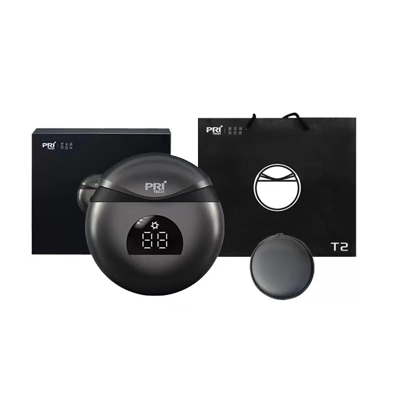 Электробритва роторная унисекс PRITECH T2, T2 + box + gift bag