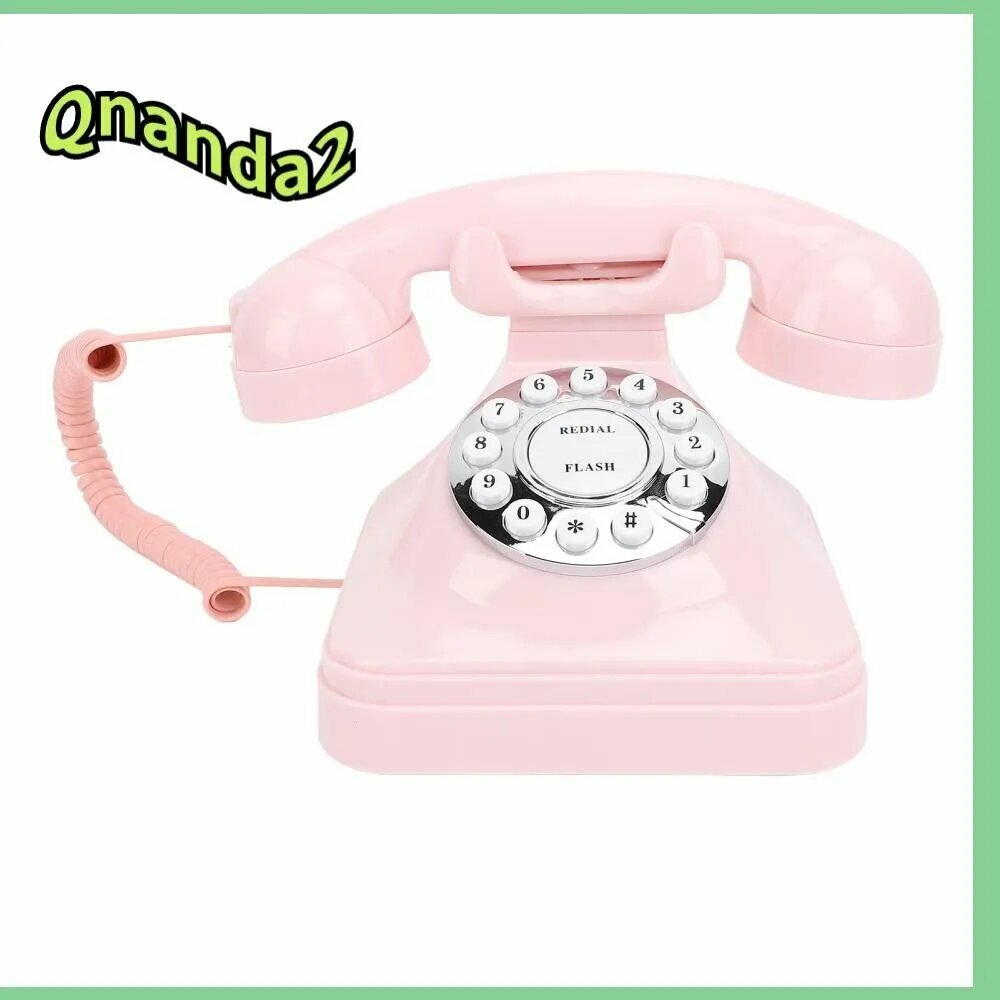 Retro Rotary Dial Телефон