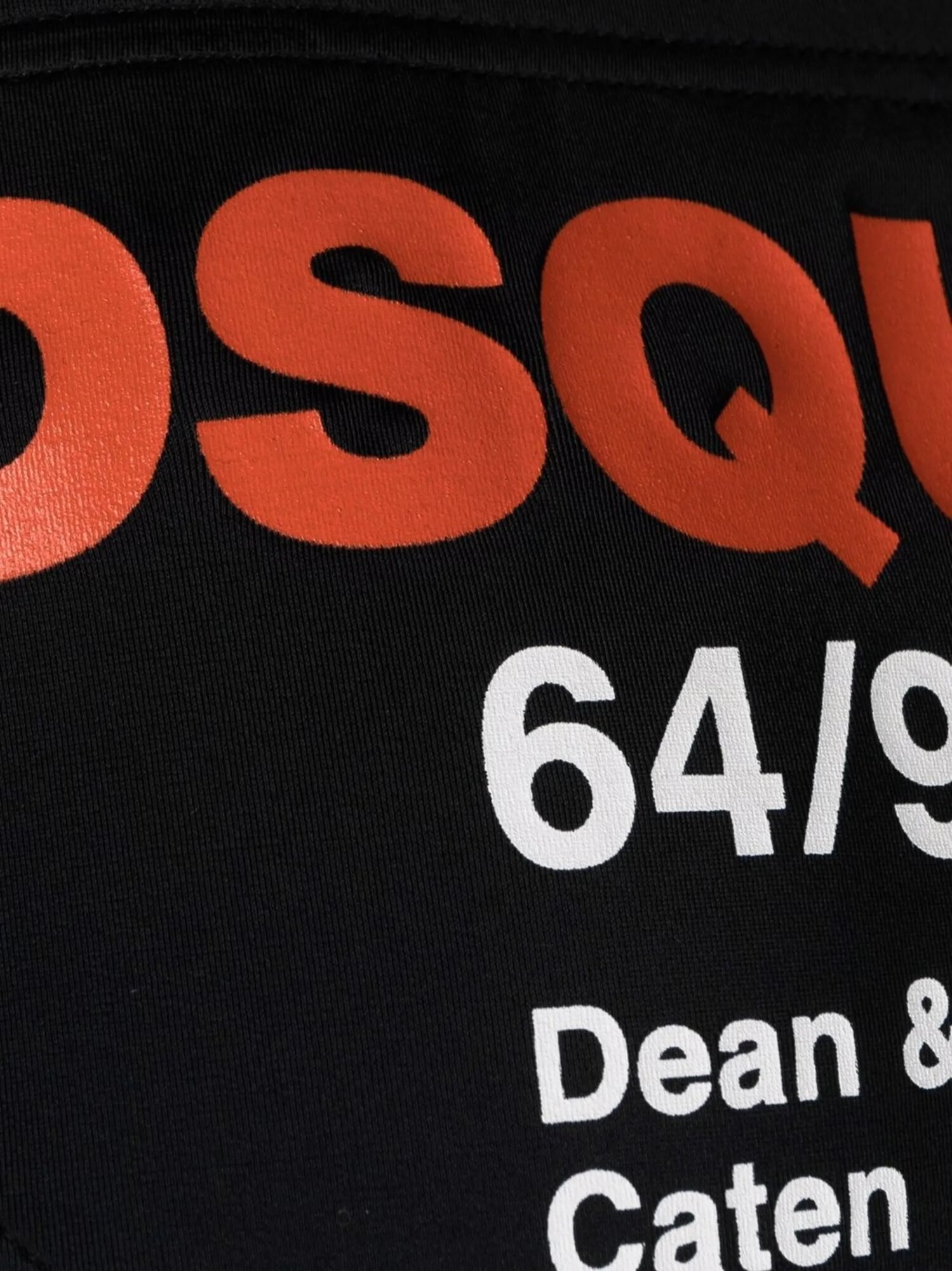 Плавки DSQUARED2, размер 44, черный/черный — фото 1