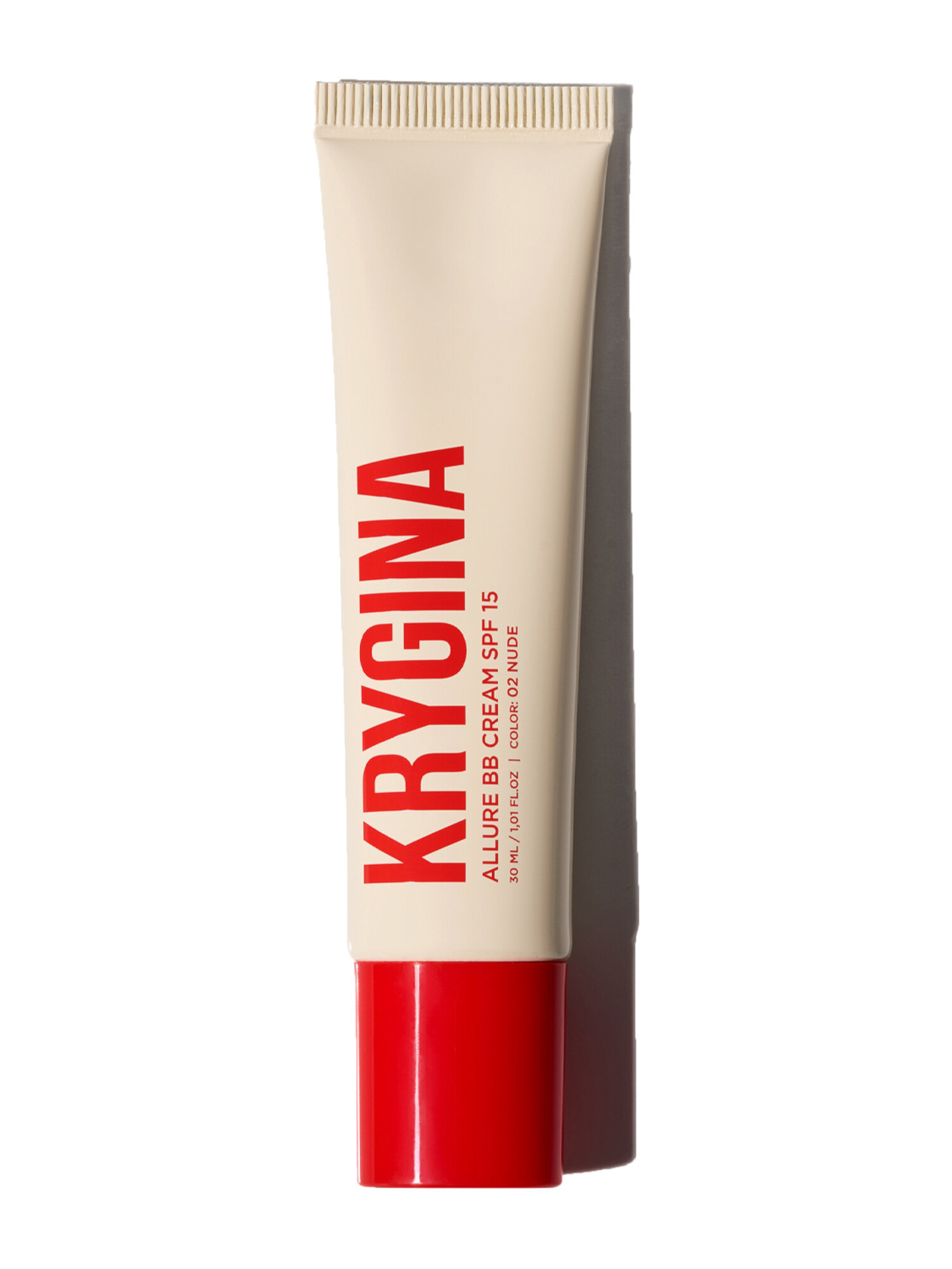 KRYGINA cosmetics BB-крем для лица ALLURE BB CREAM SPF15 Тон 02 NUDE, 30 мл