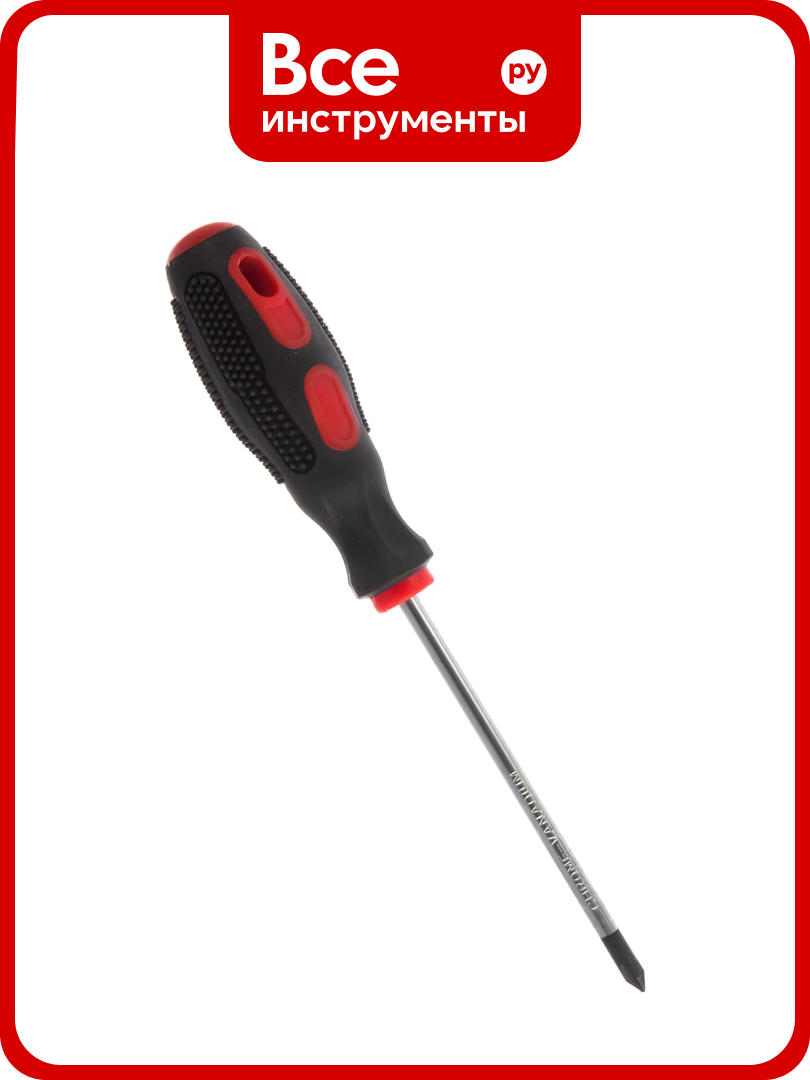 Крестовая отвертка GROSSMEISTER 1х100 мм PH 012001011
