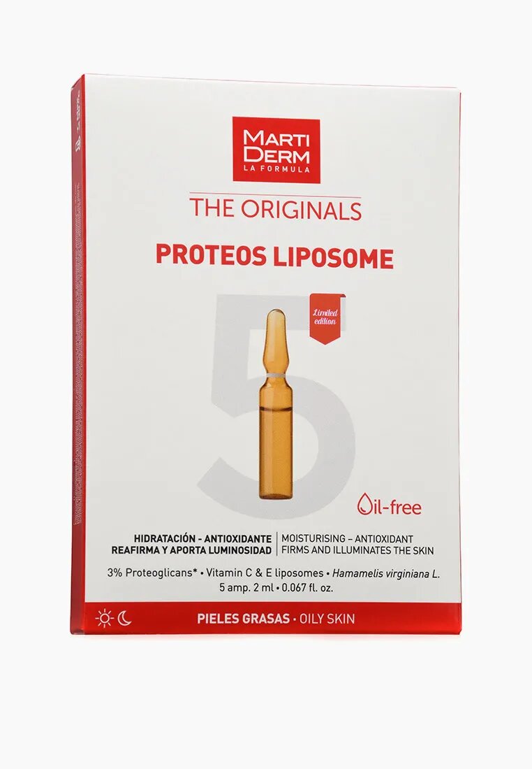 Martiderm Ампулы для лица 5 шт. 5 х 2 мл