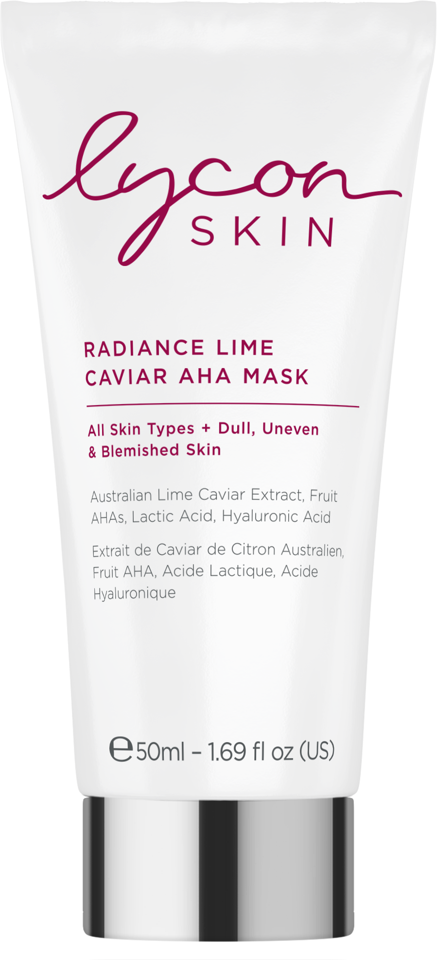 LYCON Многофункциональная уходовая маска Skin Radiance Lime Caviar AHA Mask 10ml
