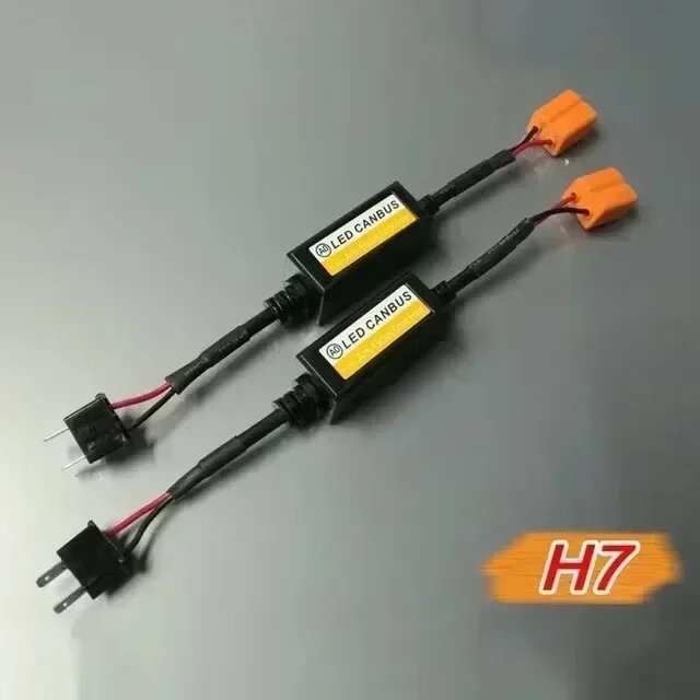 Комплект Для Переоборудования Автомобильных Светодиодных Ламп H4 H7 H11 9005 9006 С Декодером, Без Ошибок