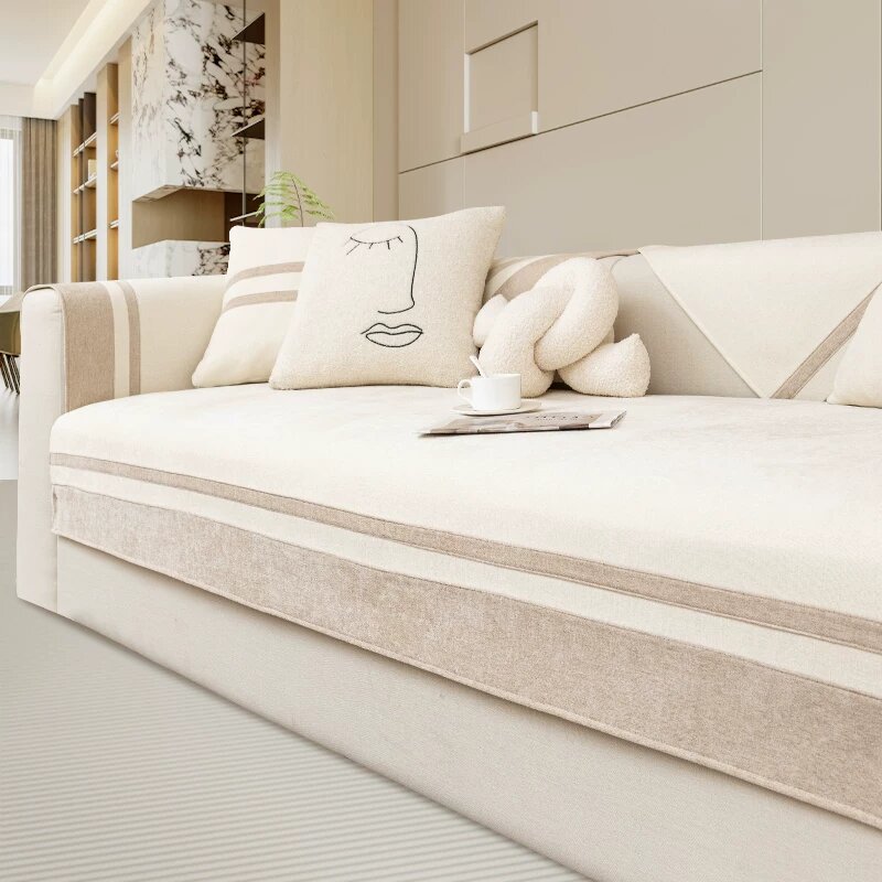 Yuman Home, новинка 20%, синельная подушка для дивана, противоскользящая подушка для четырех сезонов, легкая роскошная