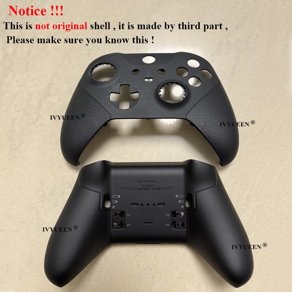 Корпус контроллера Xbox One Elite Series 2, Black Front Back B